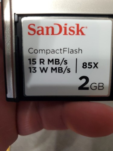 COMPACT FLASH ADAPTER TYPE II 2 GB Scandisk compact Flash 15 R MB/s 13 W MB/s | eBay
