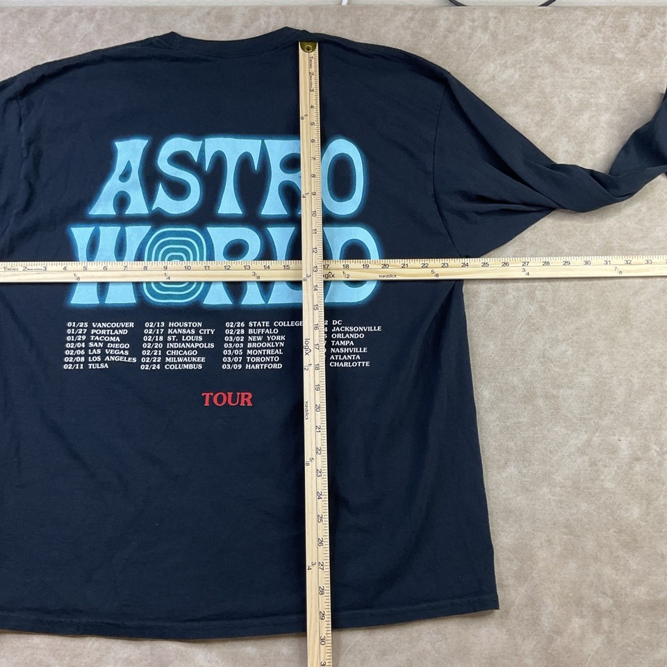 Travis Scott Astroworld Tour Horse T-Shirt Wish You Were Here Official ...