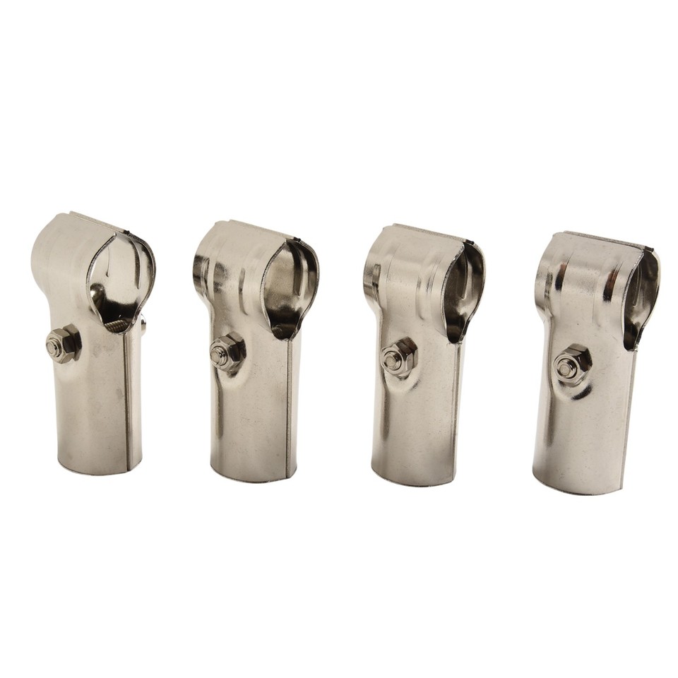 Pipe Clamp Kit Includes Four Stainless Steel T Connectors Fit One Inch ...
