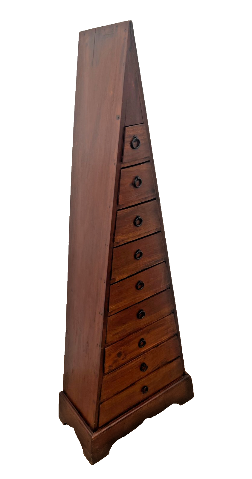 Vintage Nova Furniture Chest of Drawers Pyramid Shape Apothecary ...