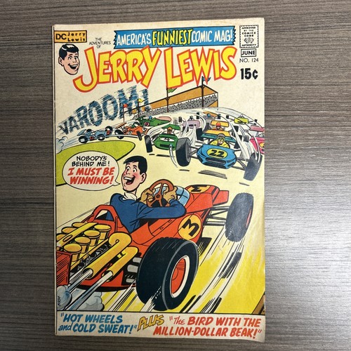 Adventures of Jerry Lewis 124 1971 LAST ISSUE DC Comics Final issue of ...