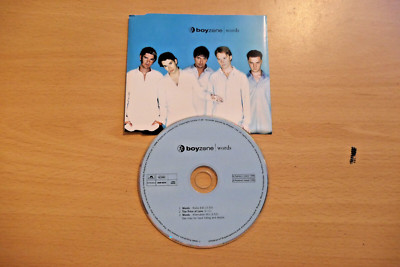 Boyzone - Words CDS (1996) 3 tracks. CD & Inlays only. No case. | eBay UK