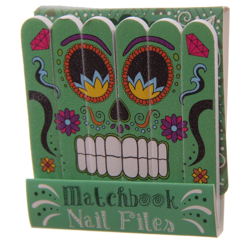 Novelty Cute Nail File Matchbook Health Beauty Manicure Foot Hygiene ...