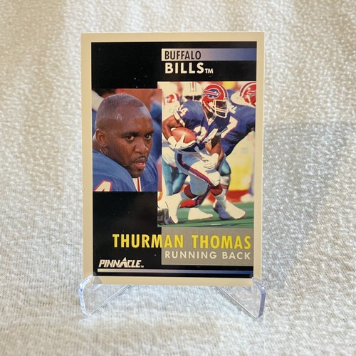 1991 Score Pinnacle Thurman Thomas #107 Bills NFL | eBay