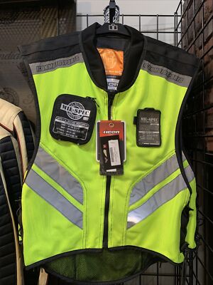 Icon Milspec Vest Yellow XS/LG, 2830-0093 | eBay