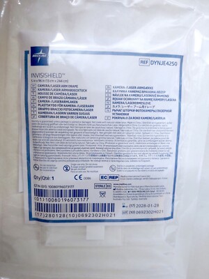 Medline DYNJE4250 Invisishield Robotic Camera / Laser Arm Drape 5” x 96 ...