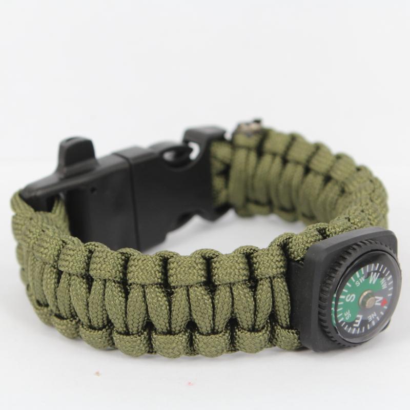 Survival Bracelets with Fire Starter Outdoor Self-rescue - One item ...