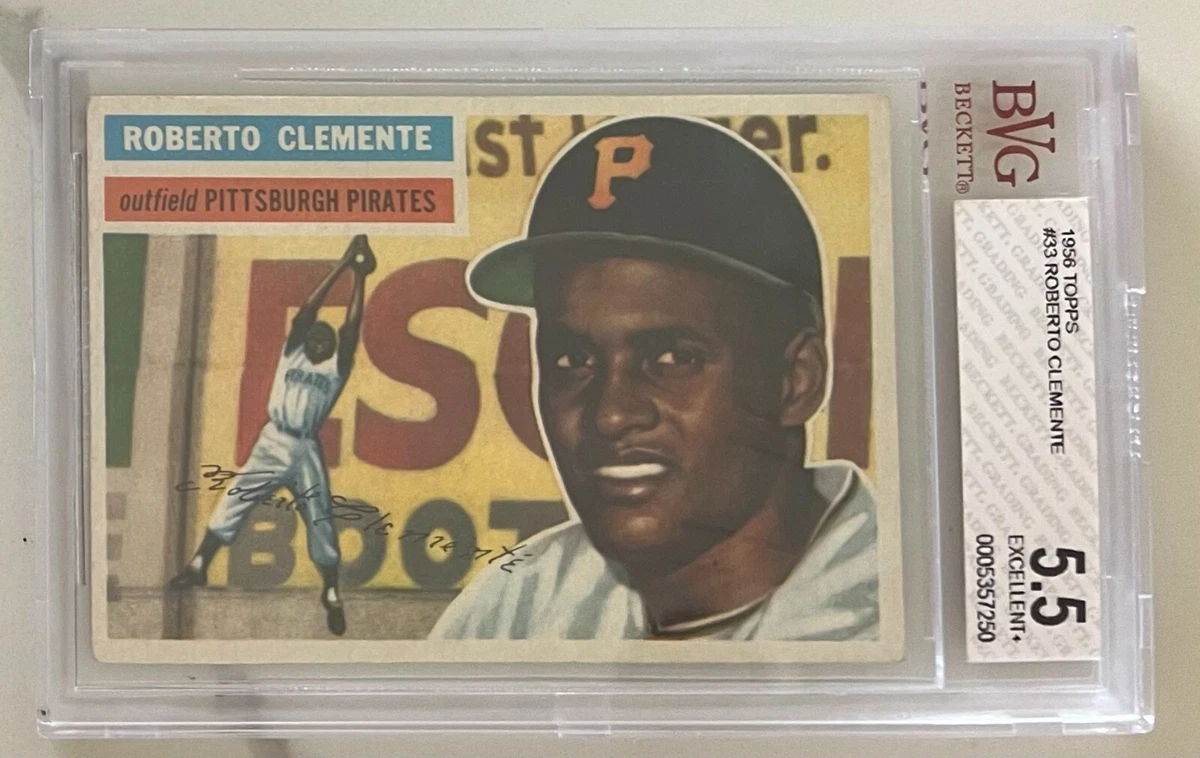 Roberto Clemente Back Of Baseball Card