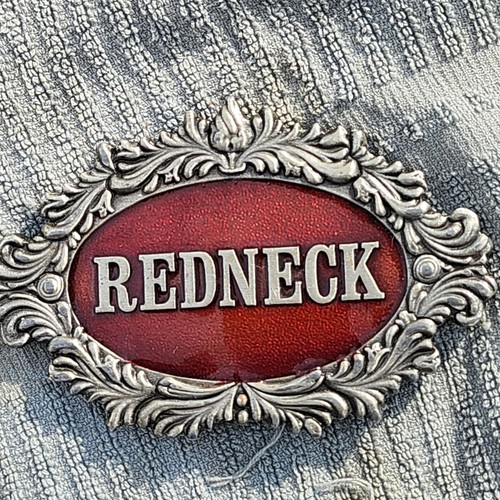 Vintage Redneck Belt Buckle by Capt. Hawks Sky Patrol new! Made in the ...