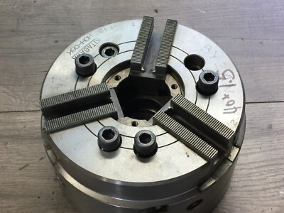 NICE KITAGAWA HOH 06K 3 JAW POWER CHUCK 6 " W A 2 5 MOUNT W/ 40 X 1.5 ...