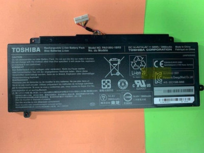 🌶️Toshiba Satellite P55W-B5220 14.4V 3860mAh 60Wh Laptop Battery ...