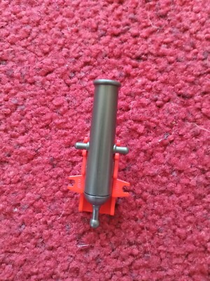 LEGO Vintage Gray Cannon (Shooting), 2x4 Red Cannon Base 2527 | eBay