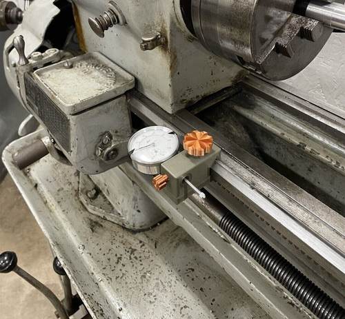 Sheldon 10", 11", 12" or 13" lathe carriage Dial Indicator Holder!(3d ...