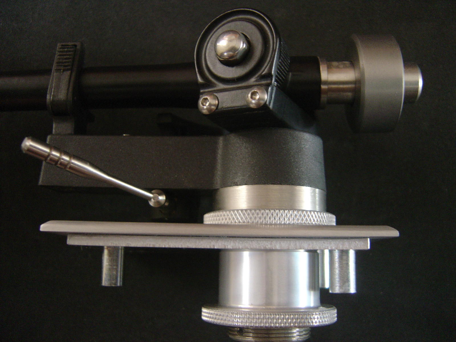 TD 160 ARMBOARD + VTA ADJUSTER AND SPEED NUT FOR REGA RB250 RB300 ETC ...