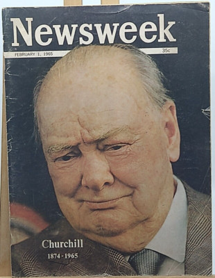 Newsweek Magazine February 1, 1965 Winston Churchill 1874-1965 Great ...