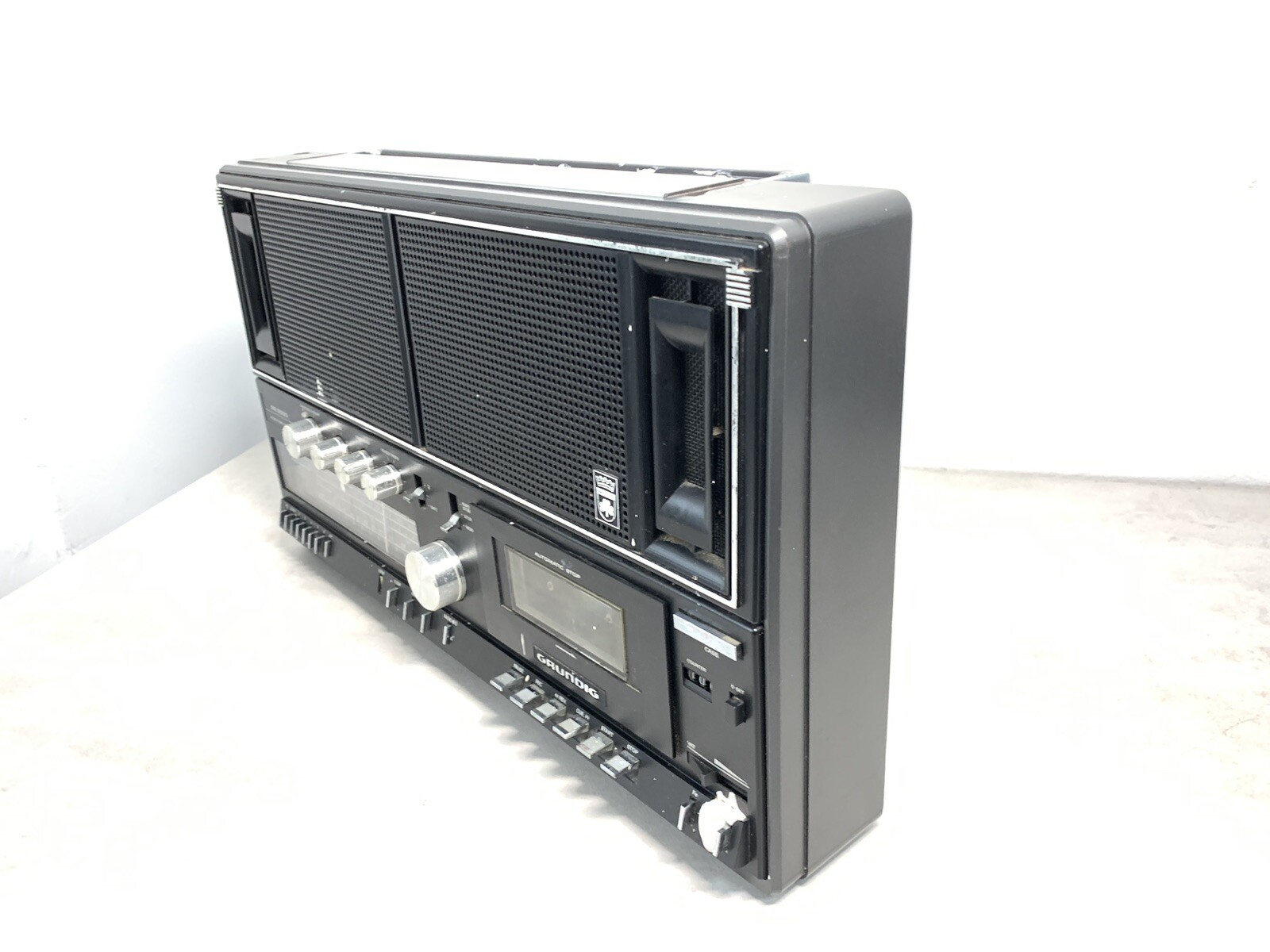 Grundig RR 2000 Stereo-Kassetten-Radio anthrazit/silber gebraucht | eBay