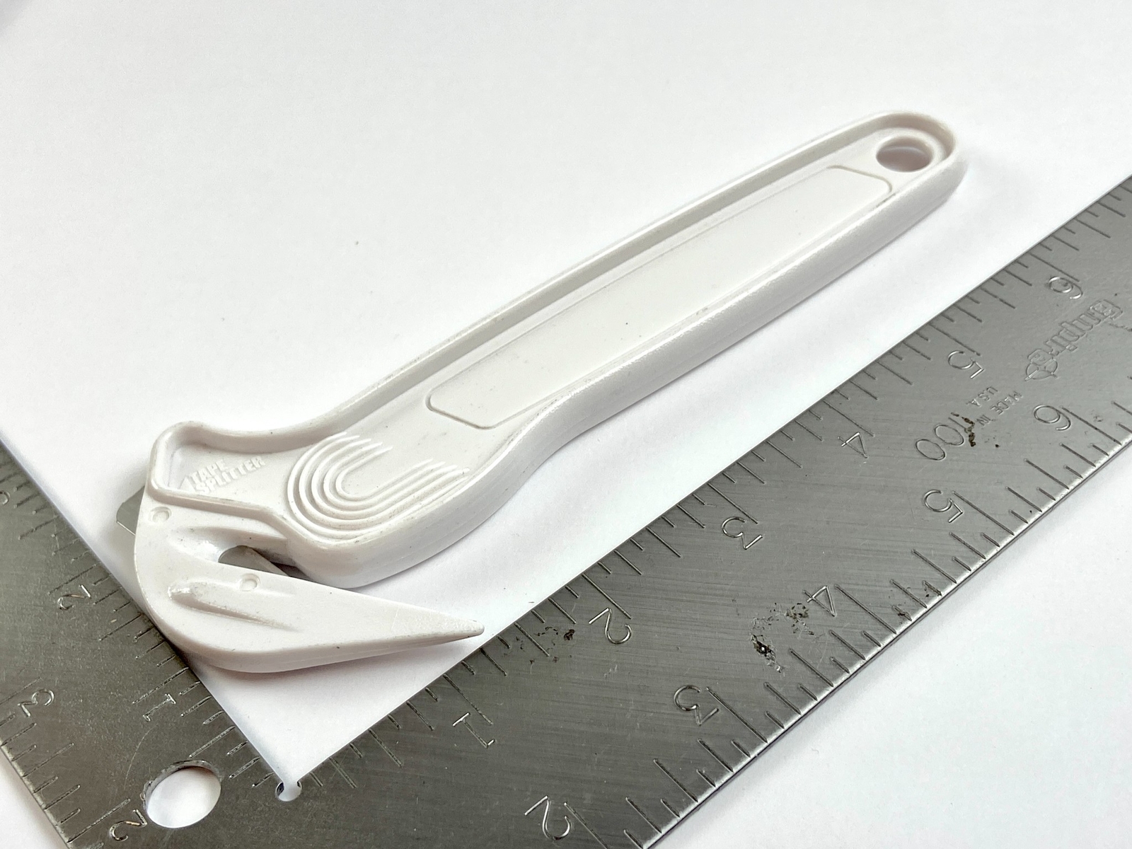 Disposable Film Cutter Knife Safety Box Cutting Fixed Steel Blade Set ...