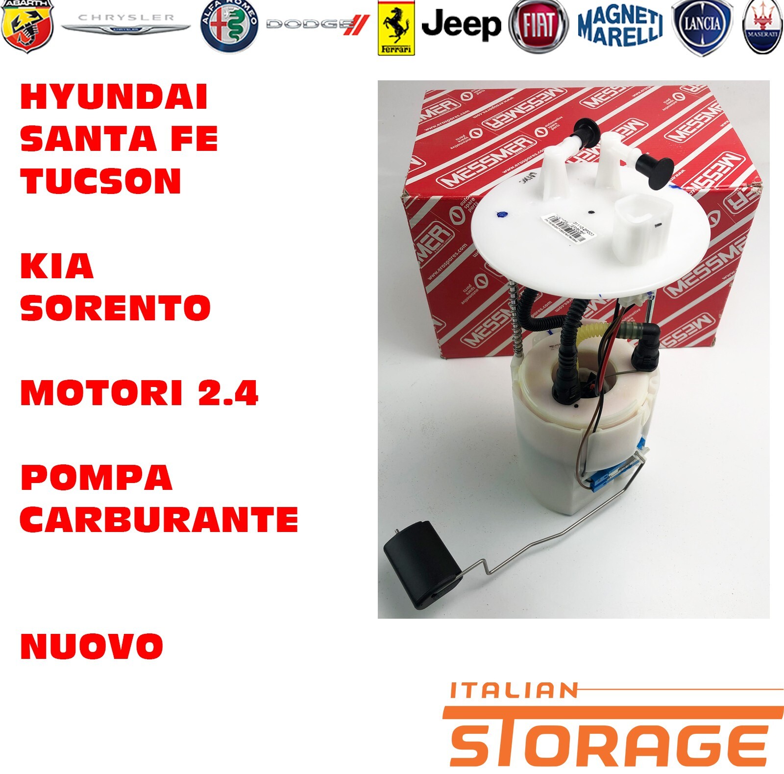 HYUNDAI SANTA FE TUCSON KIA SORENTO 2.4 ORIGINAL FUEL PUMP 311102P000 ...