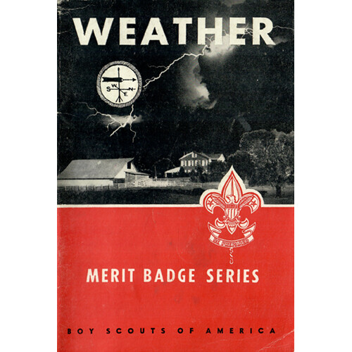Weather Merit Badge Pamphlet - 1960 July Printing - 16M760 | eBay