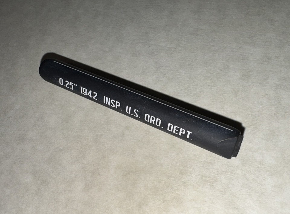 WWII WW2 Ordnance Department Corps. Flaming Inspector Cartouche Steel ...