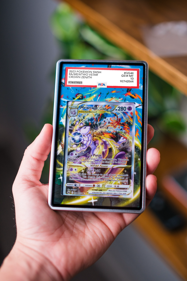 Mewtwo VSTAR PSA CGC Beckett | Display Case Extended Art for Pokemon ...