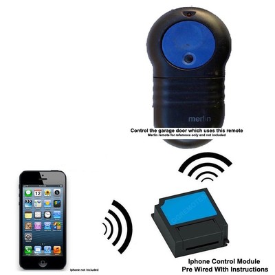 Iphone Remote Control Your Merlin prolift P-230T 230T 430R Big Blue ...