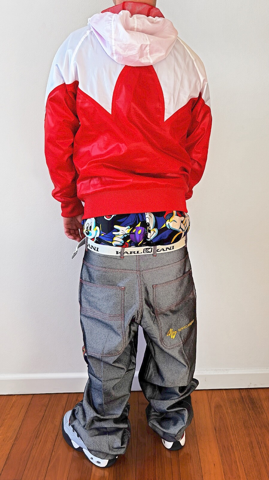 Sancezz—Originalz Royal Edition—Glanz—Shiny—W34—Baggy—Jeans—Silver ...