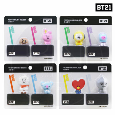 BTS BT21 Official Authentic ToothBrush Holder By YUYU + Tracking Code ...