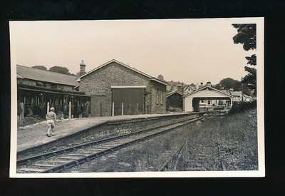 Devon ASHBURTON Railway Station 1968 Plain back photo produced for ...