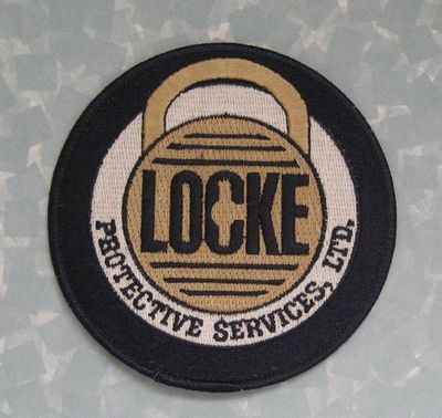 Locke Protective Services Patch - Security - Texas - 4" x 4" | eBay