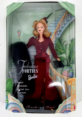 BARBIE Fabulous Forties Great Fashions of the 20th Century, Fourth in a ...