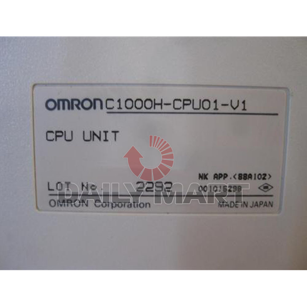 OMRON C1000H-CPU01-V1 C1000HCPU01V1 PROGRAMMABLE CONTROLLER CPU UNIT PLC NEW | eBay
