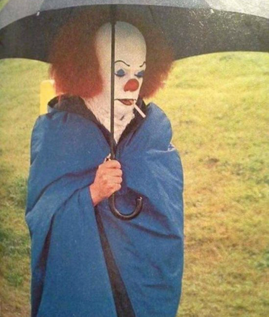 Vintage Pennywise Clown Photo 2140 Oddleys Strange & Bizarre | eBay