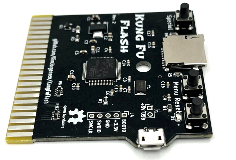 Kung Fu Flash Commodore 64 Cartridge incl USB New Assembled USA Seller ...