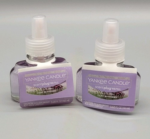 Lot Of 2 Yankee Candle LILAC BLOSSOMS Scent Plug-In ScentPlug Diffuser ...