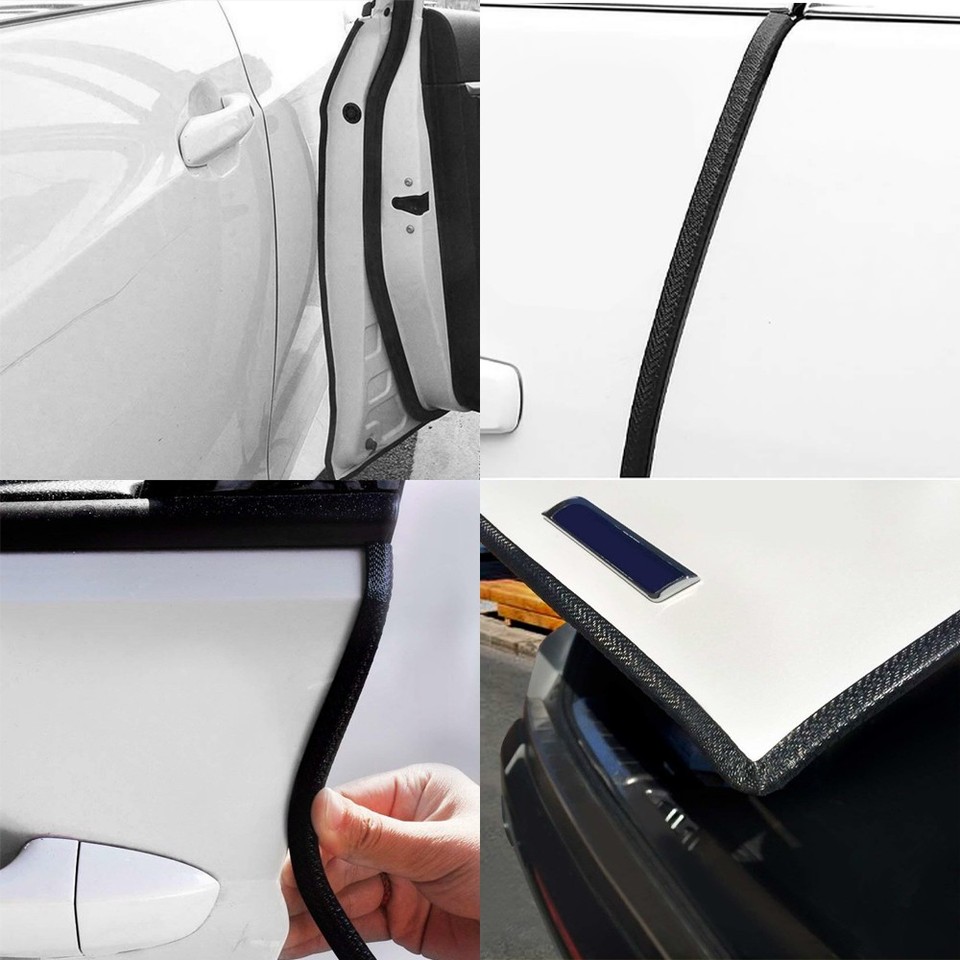 Car Boot Black Rubber U Channel Edging Trim Seal Protection Strip Bump ...