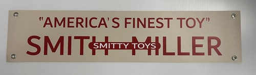 Smith Built Smitty Toys Truck Cars Banner | eBay