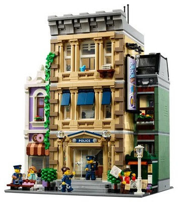 Unbuilt Lego Creator: Police Station (10278) 2923 Pcs. Generic Bricks ...