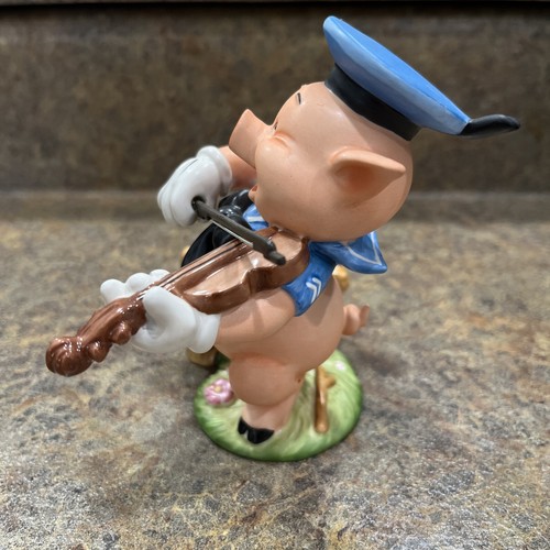 Walt Disney Classics Collection WDCC Three Little Pigs Fiddler Pig Hey ...