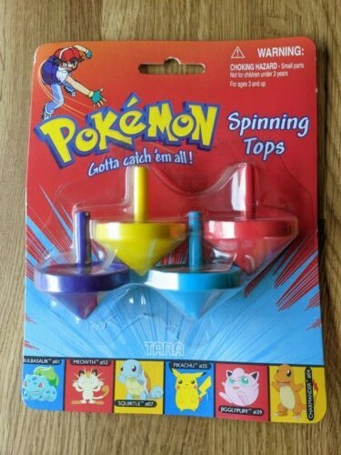 Pokémon Spinning Tops 2000 Collectible Memorabilia | eBay