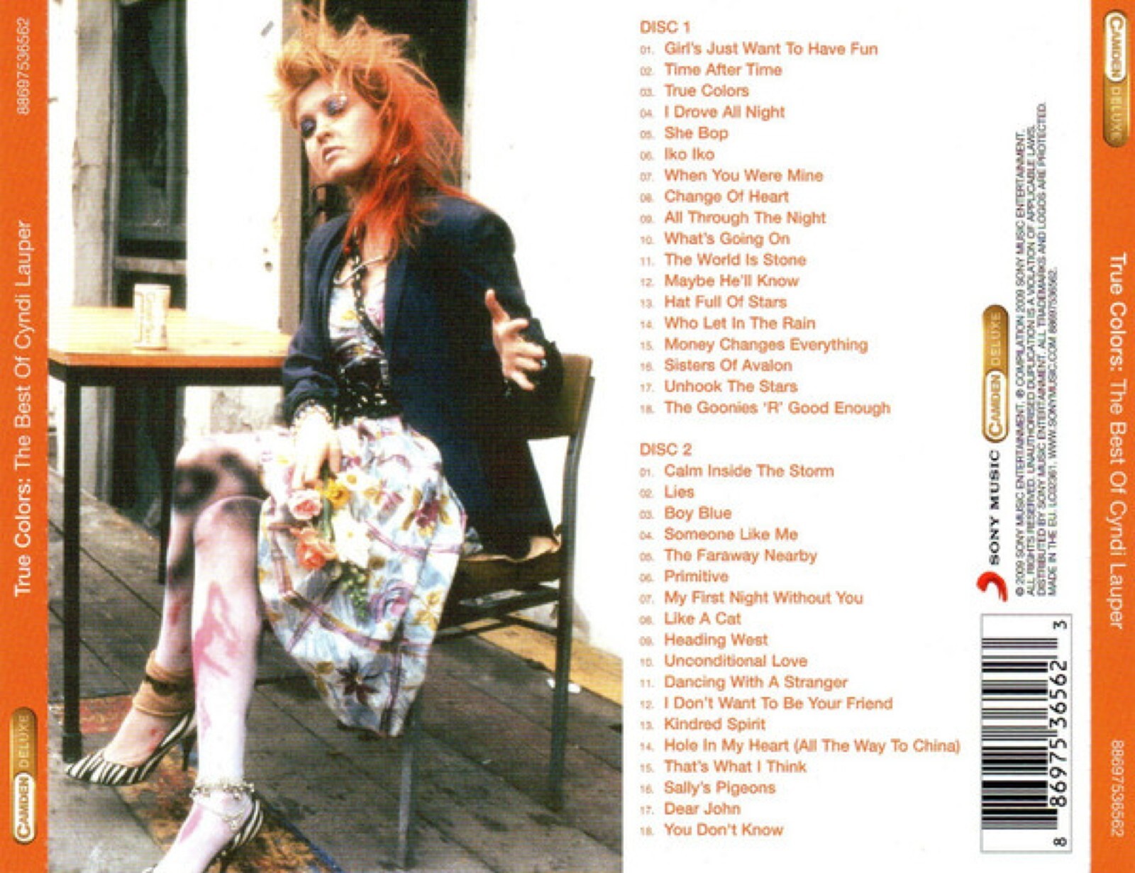 CYNDI LAUPER * 36 Greatest Hits * New 2-CD Set * All Original ...
