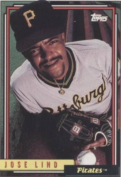 1992 Topps - #43 Jose Lind for sale online | eBay