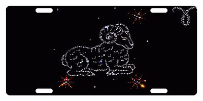 ARIES ZODIAC Custom License Plate ASTROLOGY Emblem STAR Version | eBay