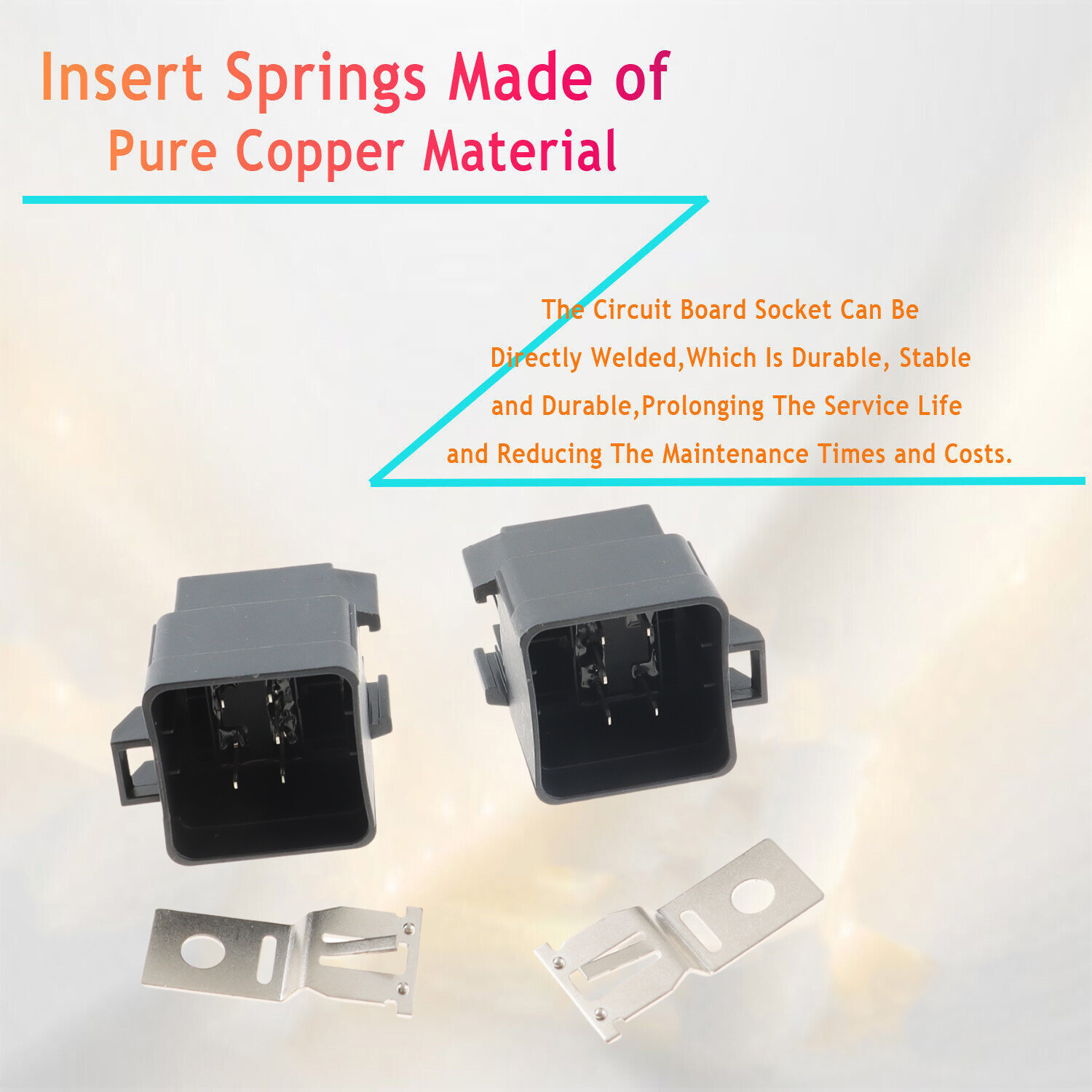 2 X 5 Pin Control Relay Switch for Bobcat Skid Steer 773 7753 853 863 ...