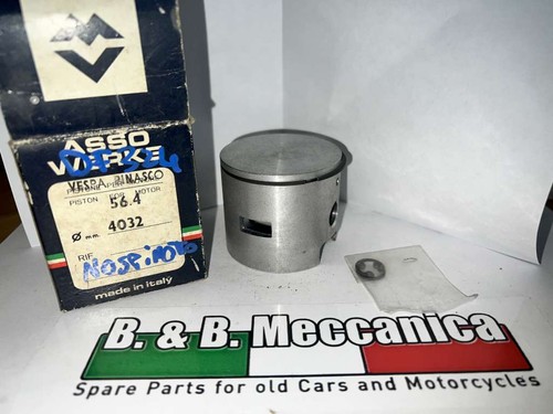 Asso Piston For Pinasco Piaggio Vespa Ape 50 Diameter 56.4 No Pin | eBay