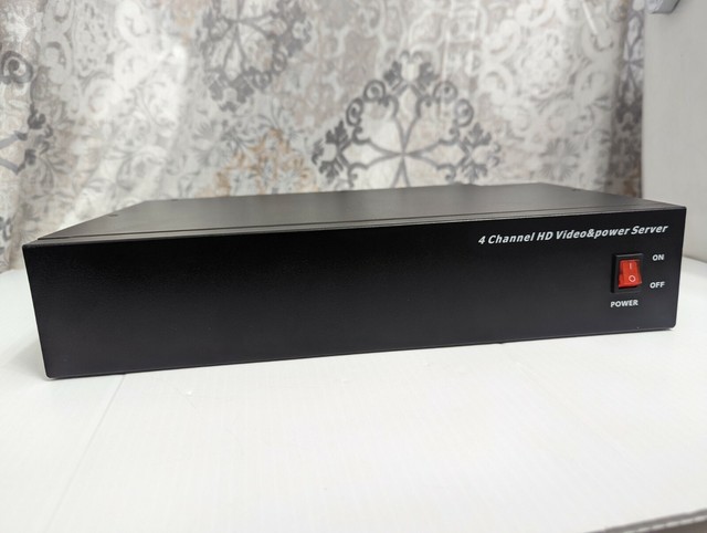 Costar CUTP04HD 4-Channel Power-thru Balun Hubs 4 Channels 200m ...