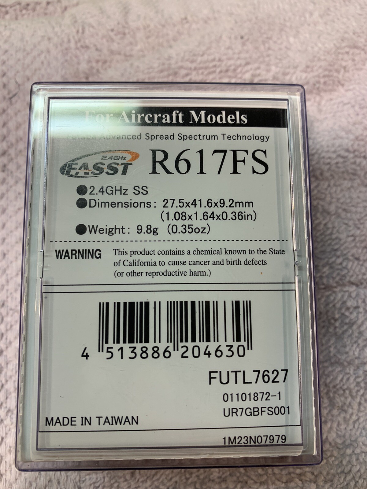 Futaba R617FS 7-Channel FASST Receiver for sale online | eBay