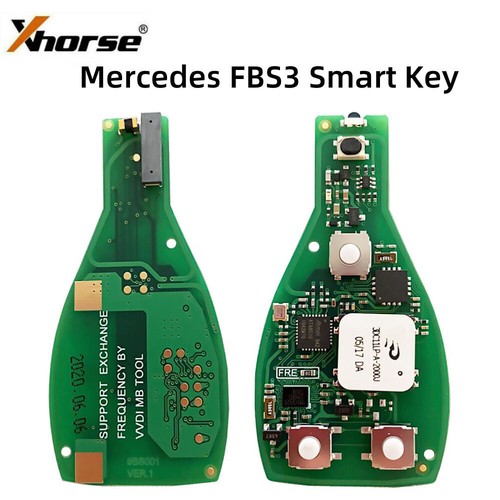 Xhorse MB FBS3 BGA KeylessGo Key 315/433MHZ for W204 W207 W212 W164 ...