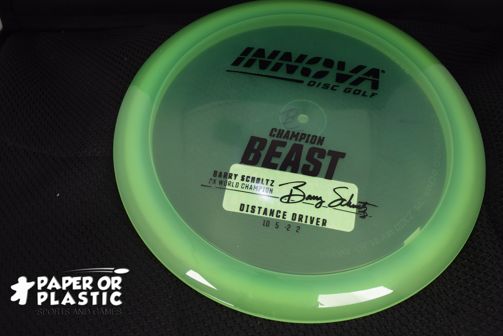 Innova Champion BEAST Disc Golf 169 G Distance Driver Lime Green NEW ...