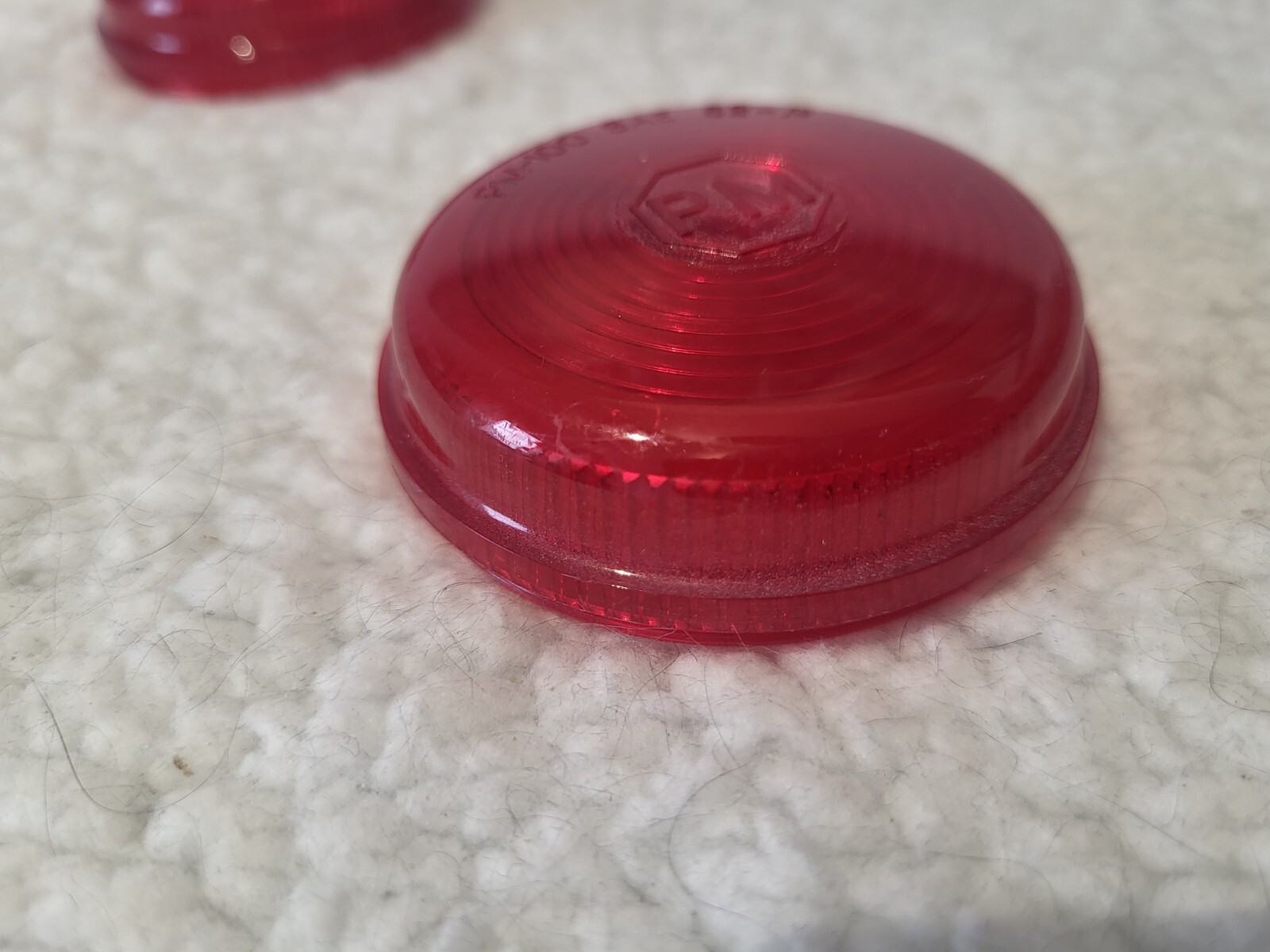 ( 1 ) Vintage Peterson Manufacturing PM-100 SAE 62-P Marker Light Red ...